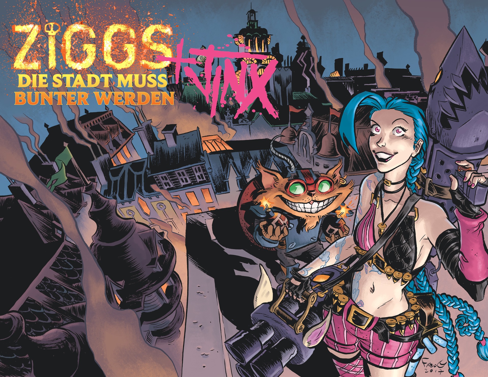 Ziggs und Jinx: Die Stadt muss bunter werden - Comics - Das Universum ...
