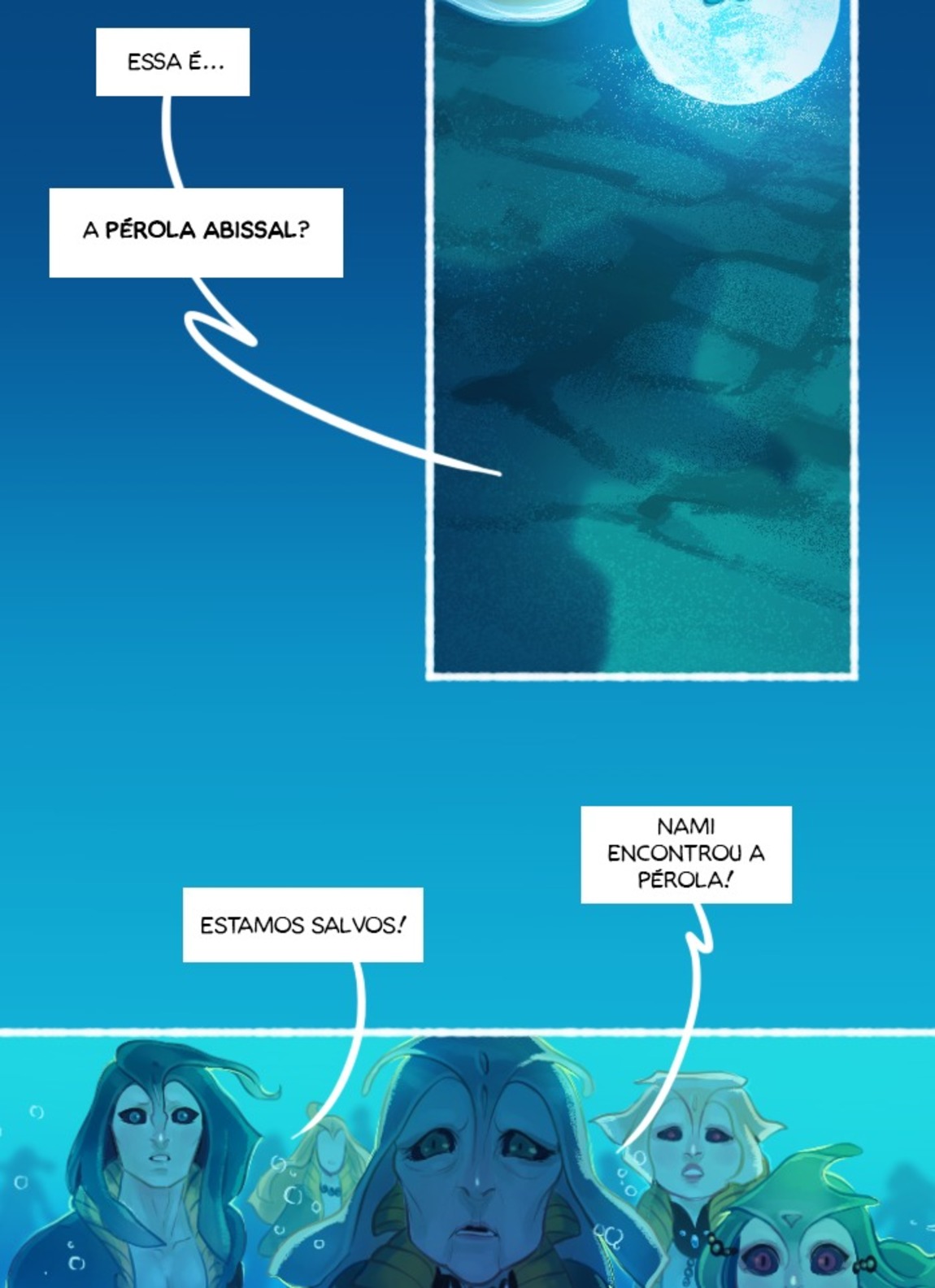Nami: No abismo - Quadrinhos - Universo de League of Legends